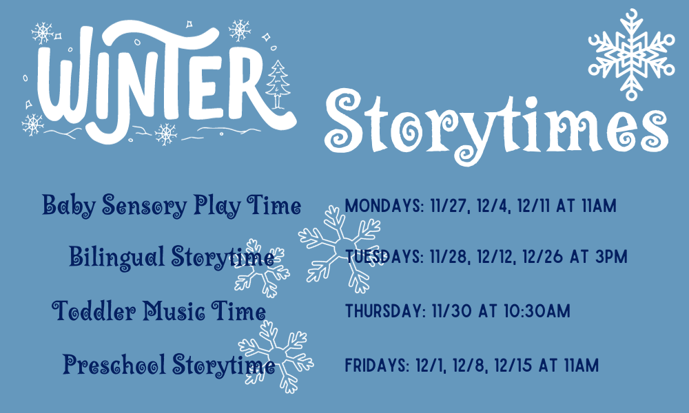 Winter Storytimes | Woodbury Public Library